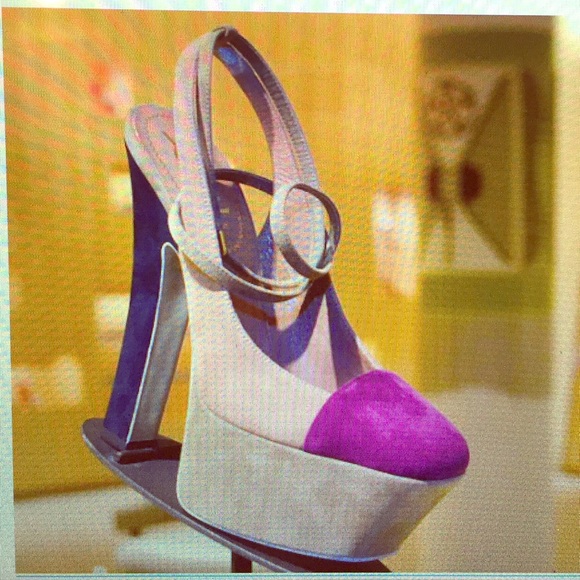 YSL Paris | Shoes | Ysl Parisobsession Colorblock Platform Pump | Poshmark